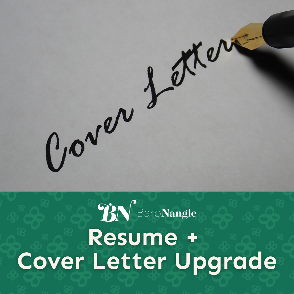 Resume + Cover Letter Upgrade - Higher Power Coaching & Consulting