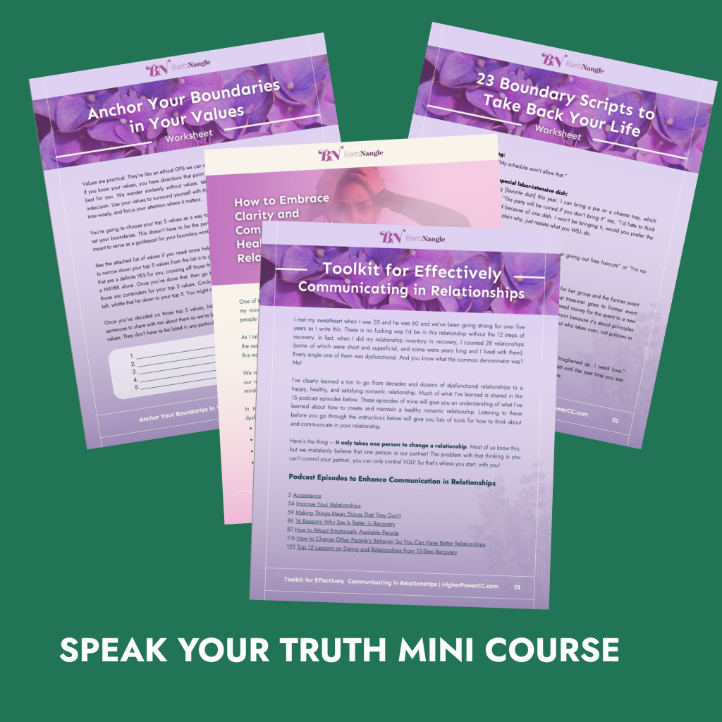 Speak Your Truth Mini Course - Higher Power Coaching & Consulting
